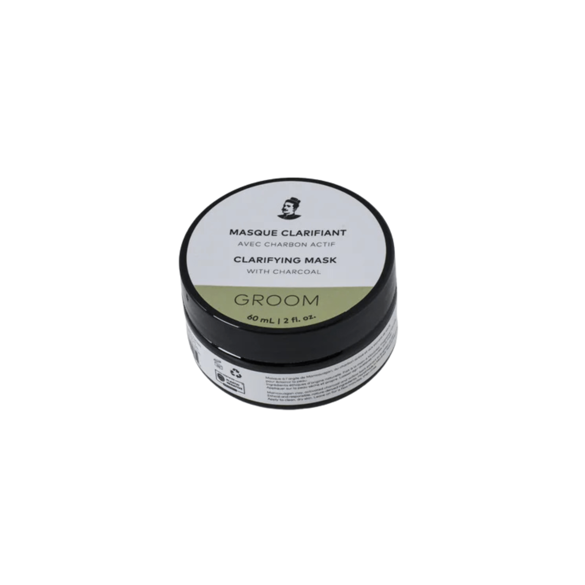 Groom. Masque Clarifiant avec Charbon Actif - 60 ml