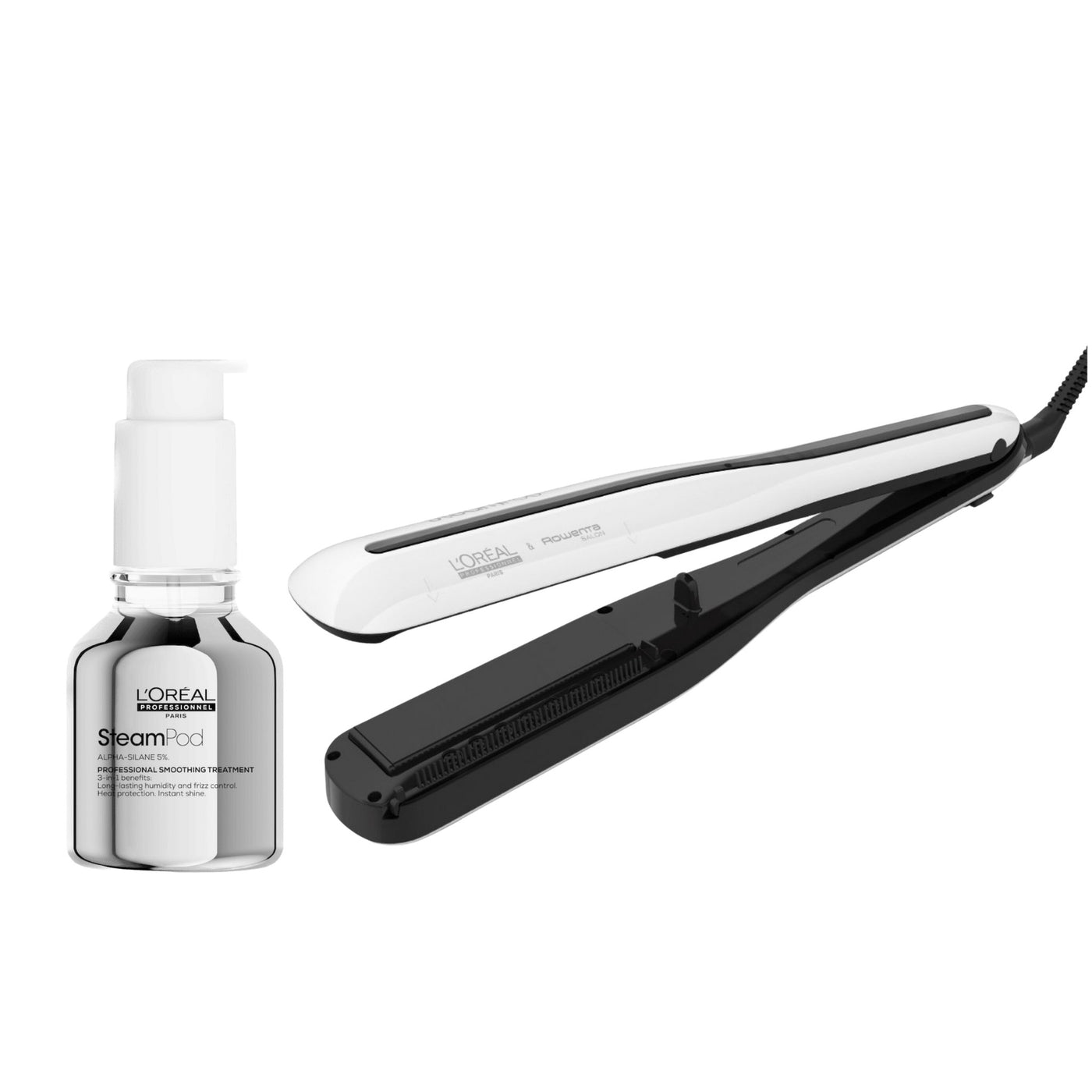 L'Oréal. Ensemble Steampod & Sérum