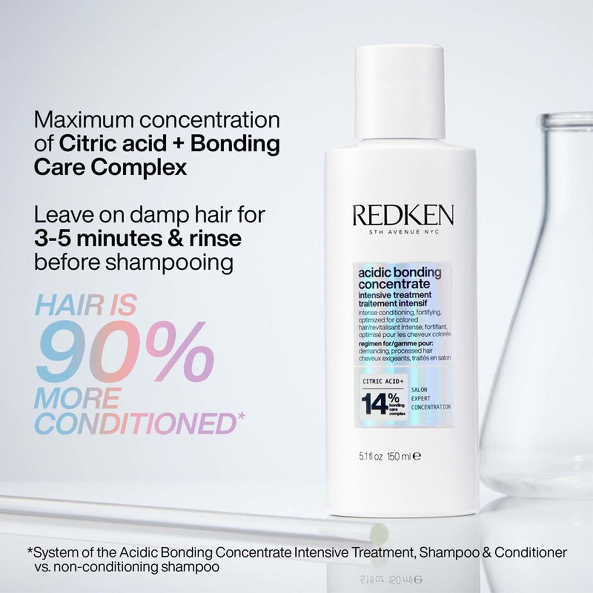 Redken. Pré-Traitement Intensif Acidic Bonding Concentrate 14% - 150 m